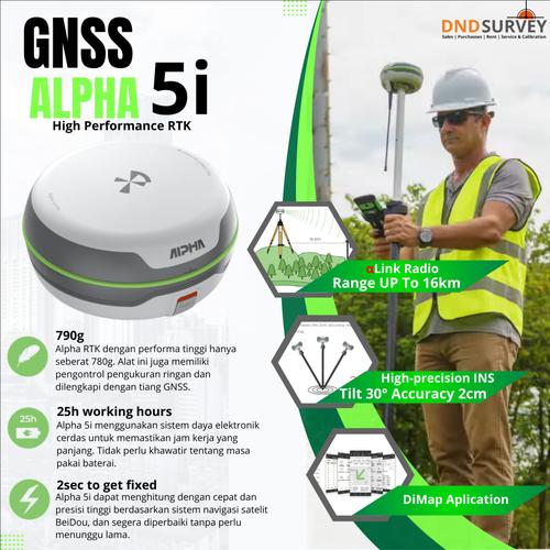 Jual Gps Rtk Alpha 5i Gnss Rtk Geodetik Statik Baru Bergaransi - Kab ...