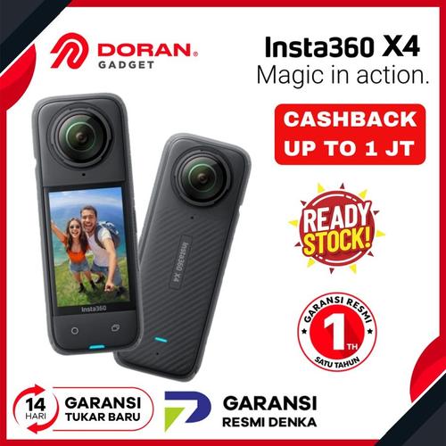 Jual Insta360 X4 8K Action Cam - Insta 360 X4 Action Camera - Garansi ...
