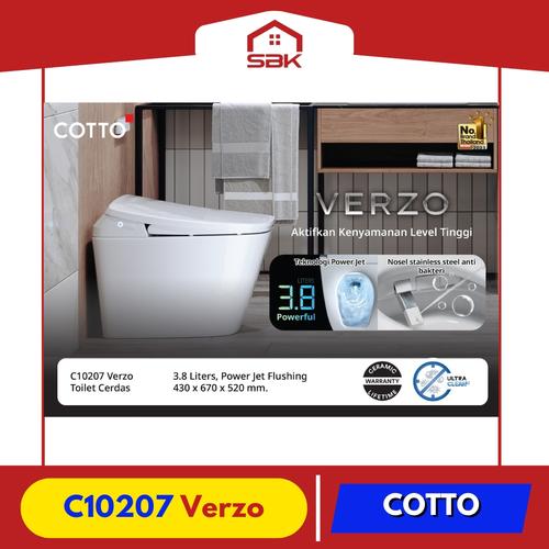 Jual Kloset Duduk Cotto C10207 Verzo / One Piece / Toilet Duduk Cotto ...