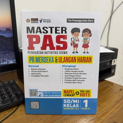 Jual BUKU MASTER PAS PENILAIAN PR & ULANGAN HARIAN untuk SD/MI (BUKU LATIHAN SOAL KURIKULUM ...