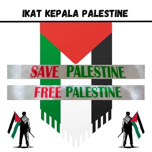 Jual ikat kepala palestina I ikat kepala tauhid bendera palestine ...