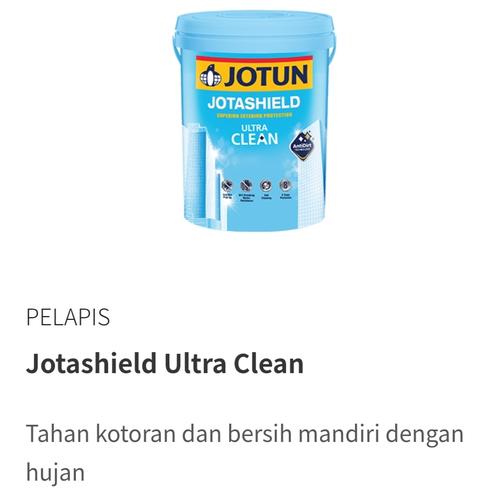 Jual CAT EXTERIOR MERK JOTUN JOTASHIELD ULTRA CLEAN UK 20L - Kab ...