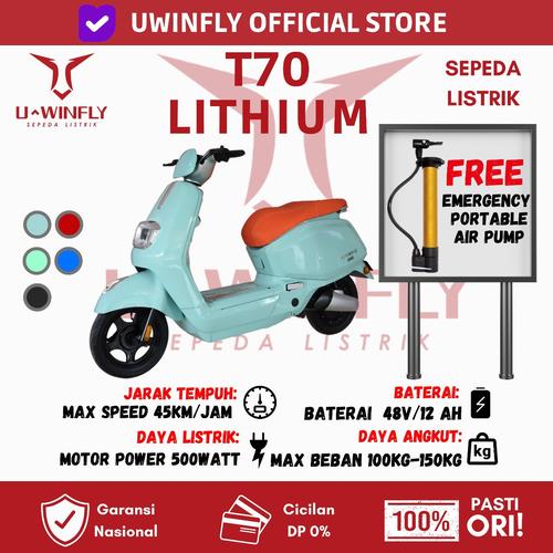 Promo Sepeda Listrik Uwinfly T70 500Watt Garansi Resmi - TRACTOR PINK ...