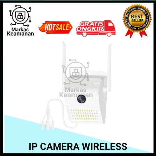 Jual IP Camera CCTV Outdoor IP Camera Wifi V380 Bentuk Lampu Full HD ...