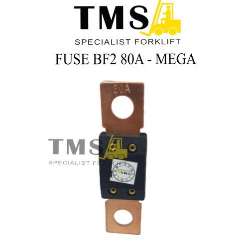 Jual Fuse BF2 Mega 80A For Forklift Eletric Sekring ANM Type Black ...
