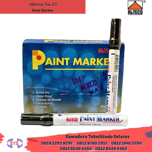 Jual Alteco No.15 Paint Marker Warna Black - Kab. Bekasi - SAMUDERA ...