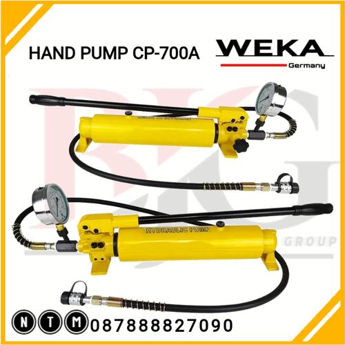 Jual Hand pump cylinder CP-700A-2 Weka germany Pompa hidrolik pressure Gauge Weka - Jakarta ...