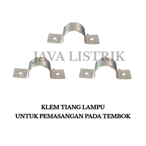 Jual KLEM TIANG LAMPU PADA DINDING RUMAH UKURAN 1 ¼in - 1pcs - Kab ...