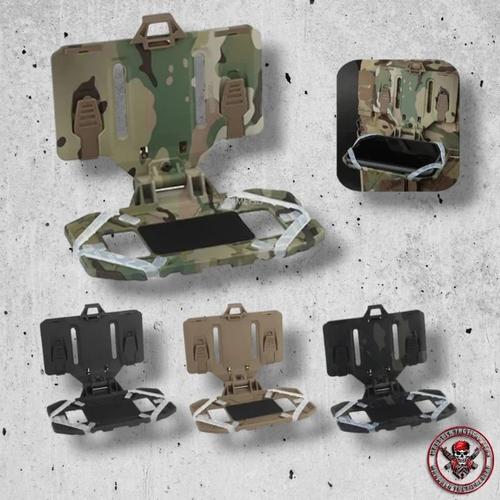 Jual Tactical Vest Chest Hanging Universal Chest Phone Carrier Mount ...