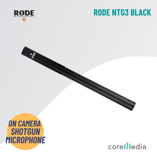 Promo RODE NTG3 B Moisture-Resistant Shotgun Microphone NTG 3 Black ...
