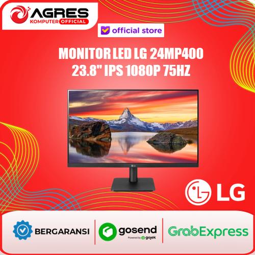 Promo Monitor LED LG 24MP400 23.8" IPS 1080p 75Hz VGA HDMI 5ms FreeSync ...