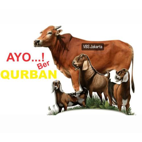 Jual STANDING BACKDROP DEKORASI IDUL ADHA QURBAN HEWAN SAPI KAMBING ...