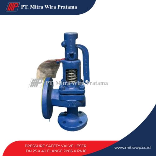 Jual PRESSURE SAFETY VALVE LESER DN 25 X 40 FLANGE PN16 X PN16 ...