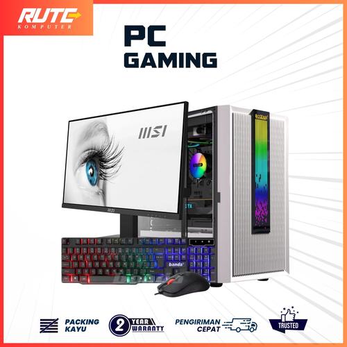 Jual PC Rakitan Fullset Gaming Editing Live Streaming Ryzen 5 5600G RAM ...
