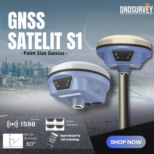 Jual Gnss Rtk Satelit S1 Gps Geodetik Statik Bergaransi - Basic - Kab ...