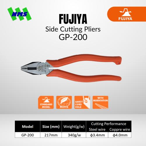 Jual Tang Potong FUJIYA GP-200 Side Cutting Pliers Japan - Jakarta ...