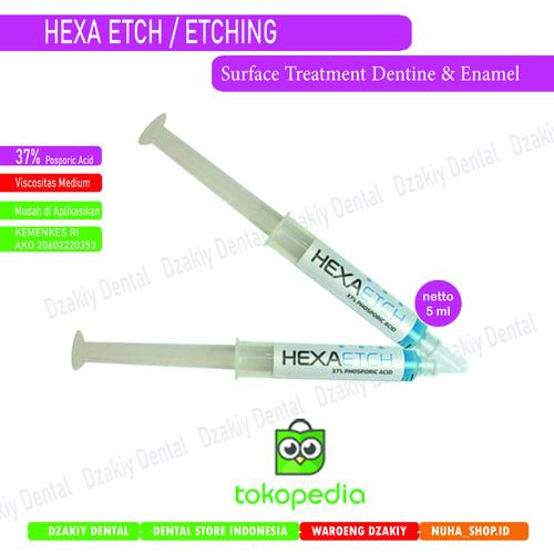Promo Dental Etching Gel Etch Etsa Etcha Hexa Etch 37% Phosporic Acid netto 5ml - Kota Bekasi ...