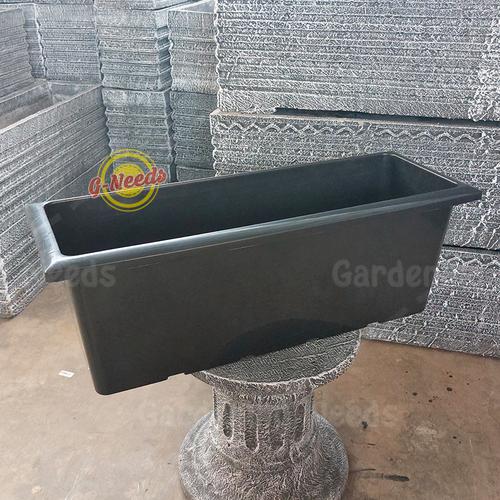 Jual Pot Panjang / Persegi Panjang Pot Bunga Tanaman ELANG 70 EGP Hitam ...