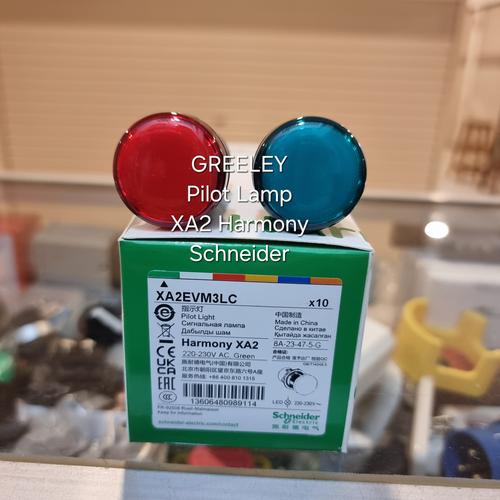 Jual Pilot Lamp Schneider XA2 220/240VAC IP65 22mm Monolitik Integral ...