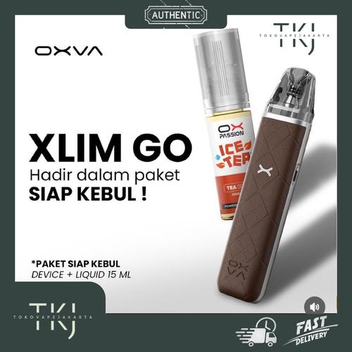 Jual Oxva Xlim Go 30W Bundling Liquid 15ml - DARK BROWN - Jakarta ...