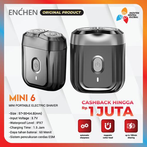 Promo Enchen Mini 6 Shaver Alat Cukur Jenggot Kumis Elektrik Portable ...