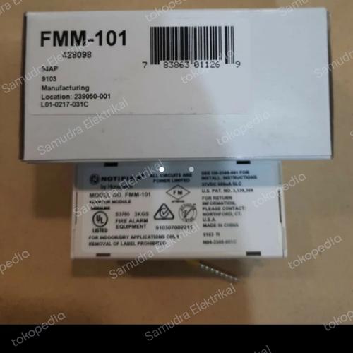 Jual Notifier Addressable Mini Monitor Module - FMM-101-CH - Jakarta ...