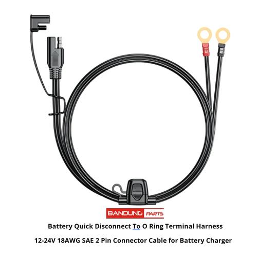 Jual ACCU pigtail or for Battery Tender Ring Terminal Accessory Cable ...