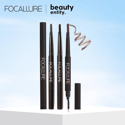 Promo FOCALLURE Eyebrow Pencil Waterproof Long-Lasting Pensil Alis FA18 - 02 Brown - Kab ...