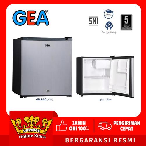 Promo GEA Kulkas Mini Bar GMB-50 / GMB50 / GMB 50 Portable Rak Besi 48L ...