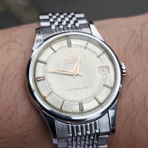Jual Omega Constellation Pie-pan Rail Track - Kota Tangerang - JAM ...