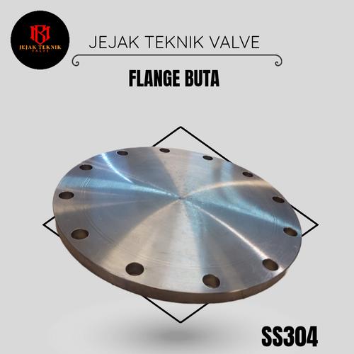 Jual blind flange Stainless JIS 10K 12" inch / flange buta SS304 JIS ...