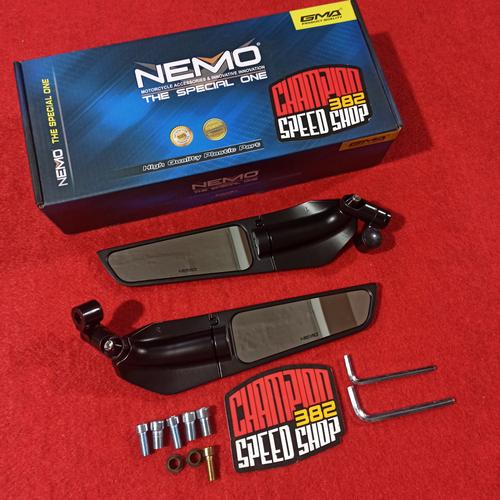 Jual Spion Winglet Kaca Besar NEMO New XMAX 250 Connected 2023 2024 UP ...