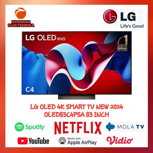 Jual LG OLED83C4 / OLED83C4PSA OLED EVO 4K SMART TV A9 AI GEN 7 83 INCH ...
