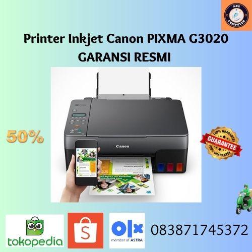 Jual Printer Inkjet Canon PIXMA G3020 Ink Tank system - All-In-One ...