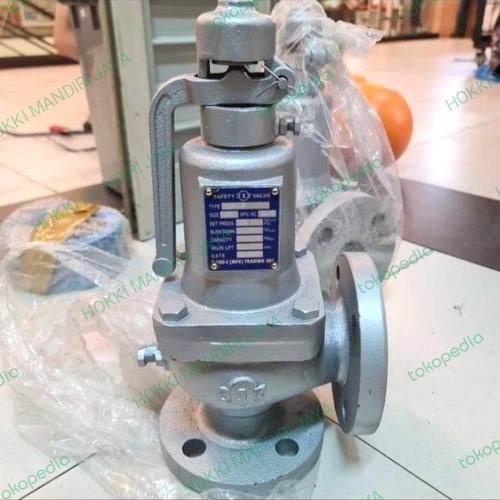 Jual safety valve 317 flange 3" inch jis 10k lever handle - Jakarta ...