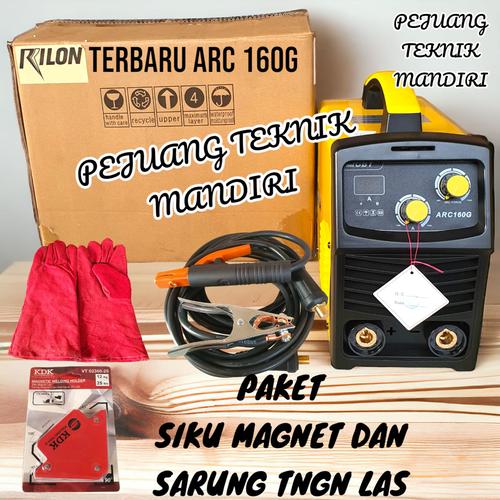 Jual MESIN LAS INVERTER RILON ARC 160 G / TRAFO LAS INVERTER RILON ARC ...