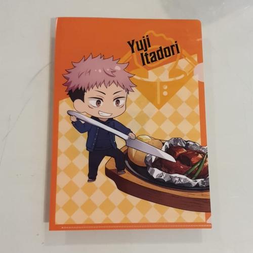Jual Clear File Set L Folder Map Jujutsu Kaisen Yuji Itadori 22 x 31 ...