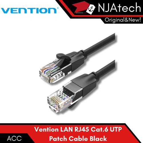 Jual Kabel LAN 20M 30M 40M Vention Gigabit LAN RJ45 Ethernet Cat.6 UTP ...