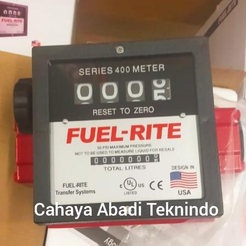 Jual Flow meter fuel rite 4 digit drat 1 1/2" Flowmeter / Meteran solar ...