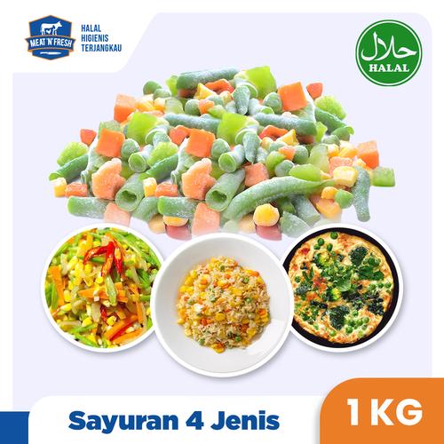Jual Sayuran 4 Jenis / Mix 4 Way Vegetables - Jakarta Pusat - Meat 'N ...