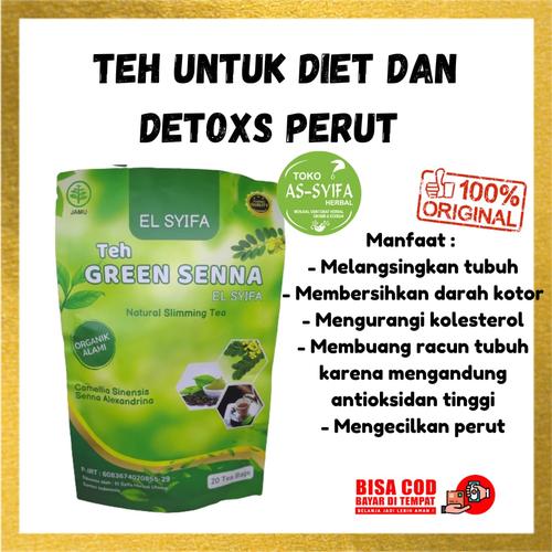 Jual Teh Senna Slimming Tea Teh Green Senna Original Herbal Diet Dan ...