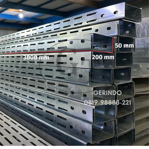 Jual Cable Tray U 200x50x3000mm 2mm / 20x5x30cm Elektro Galvanis ...
