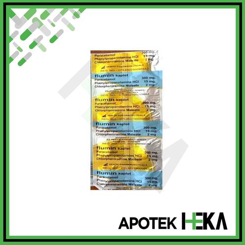 Jual Flumin Tablet Strip isi 10 Tablet - Obat Flu Hidung Tersumbat ...