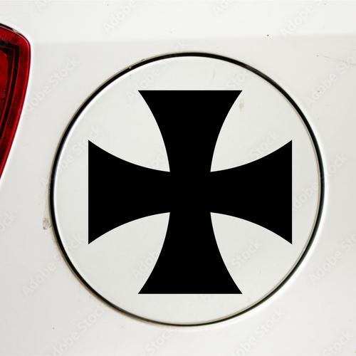 Jual CUTTING STICKER MOBIL SALIB JESUS STIKER TANGKI MOBIL MURAH ...