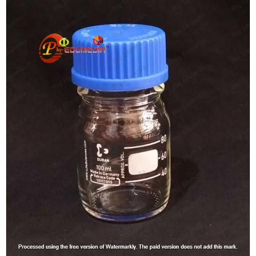 Promo Botol Laboratorium 100ml Duran / Laboratory Bottle 100ml / Botol ...