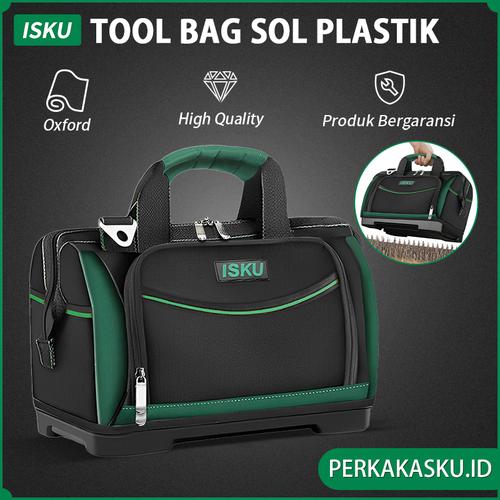 Jual ISKU Toolbag Tool Bag Tatakan Plastik Sol Plastik ABS Tas Perkakas ...