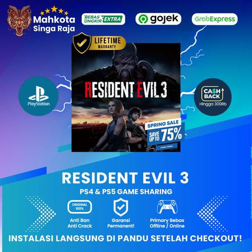 Jual Resident Evil 3 - PS4 - PS5 - Digital Game Sharing - Jakarta Utara - Mahkota Singa Raja ...