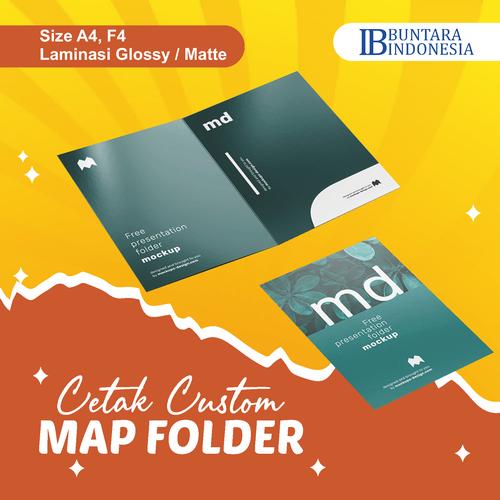 Jual cetak Map Custom A4/F4 Full Color Laminasi Doff/Glossy - 2000 - Kota Depok - Buntara ...