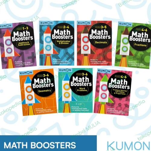 Jual SEPAKET Booster KUMON matematika SD 7 buku latihan soal pengayaan ...