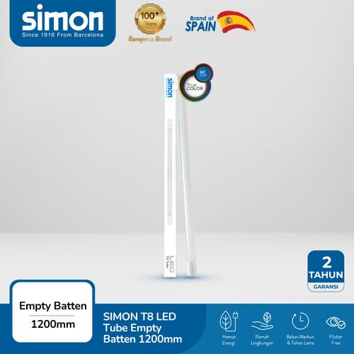 Jual SIMON T8 LED Tube Empty Batten 1200mm - Kota Medan - Simon Electric Indonesia | Tokopedia